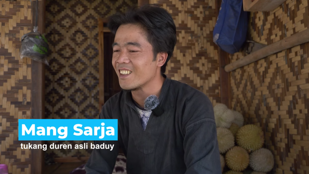 Durian Terenak Ada di Desa Kanekes Suku Baduy - PT. Lensa Garuda Media